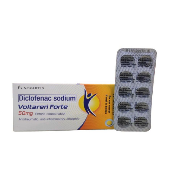 VOLTAREN FORTE Diclofenac Sodium 50mg Enteric-Coated Tablet 1's price in the Philippines ...